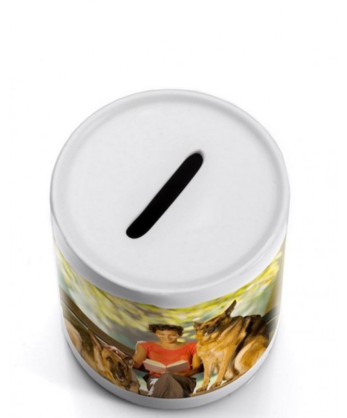 Hucha personalizada y original, ideal para regalar y decorar tu hogar.